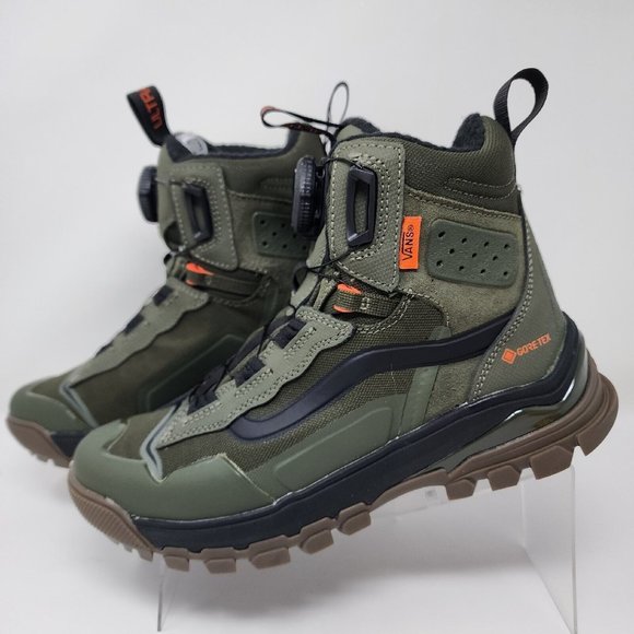 Vans | Shoes | Vans Ultrarange Goretex Mens 7 Green Exo Mte3 Boa Hiking ...